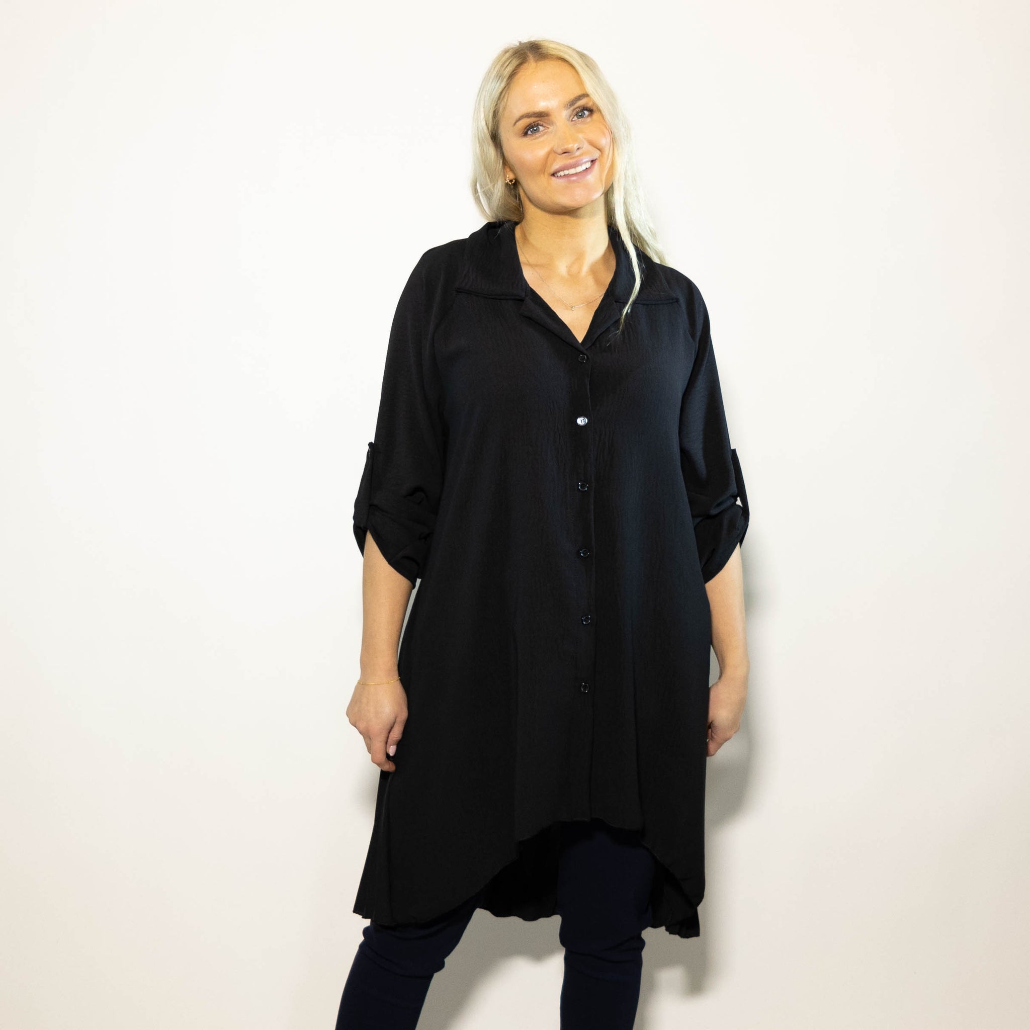 Dublin skjorte tunika, Sort